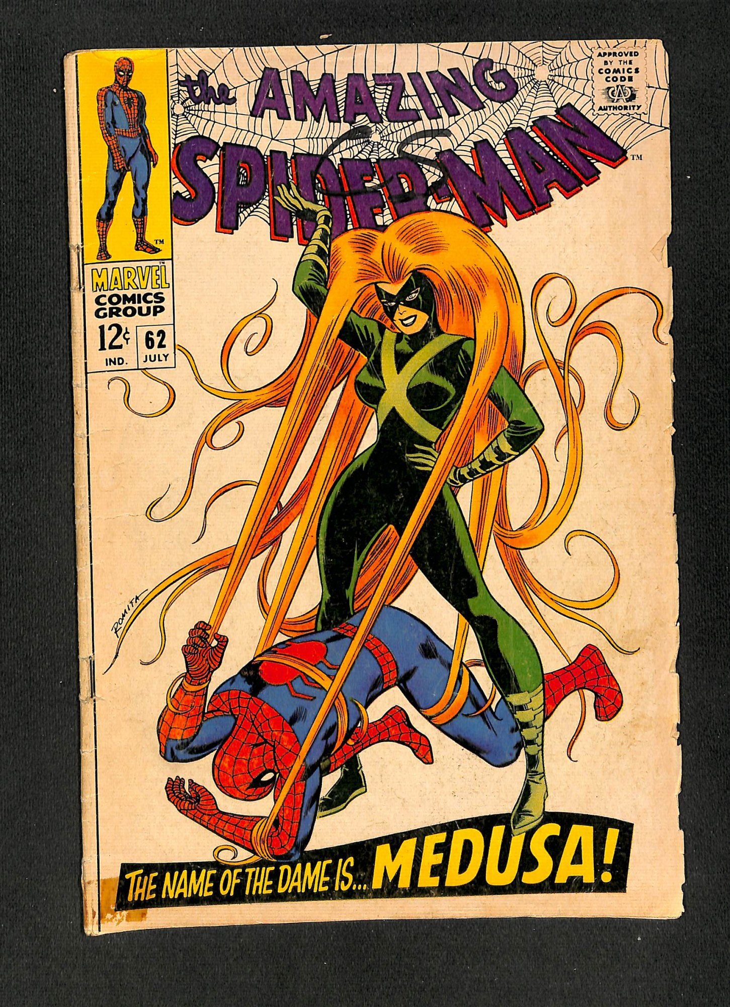 Amazing Spider-Man #62 Medusa Appearance! | Full Runs & Sets, Marvel ...