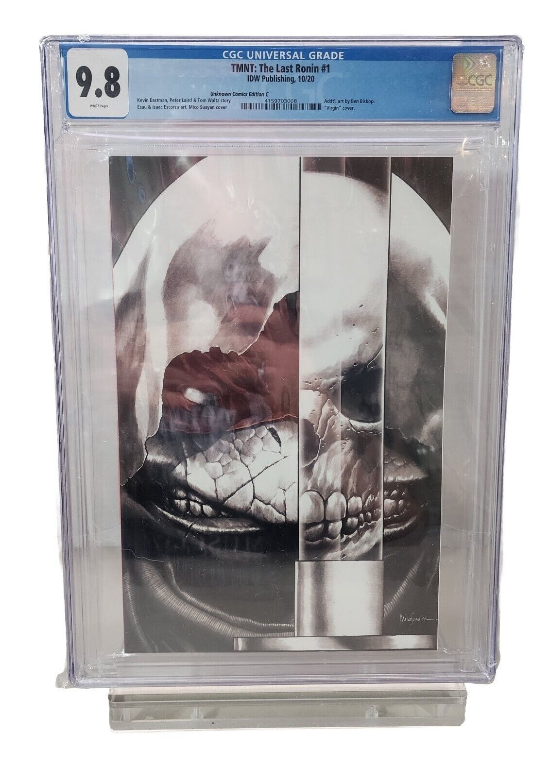 TMNT: The Last Ronin #1 Mico Suayan SPLASH Variant Limited to 600 CGC 9 ...