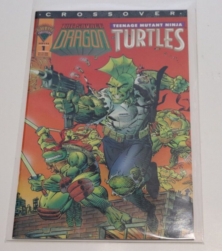 Savage Dragon Teenage Mutant Ninja Turtles Crossover #1 | Comic Books ...