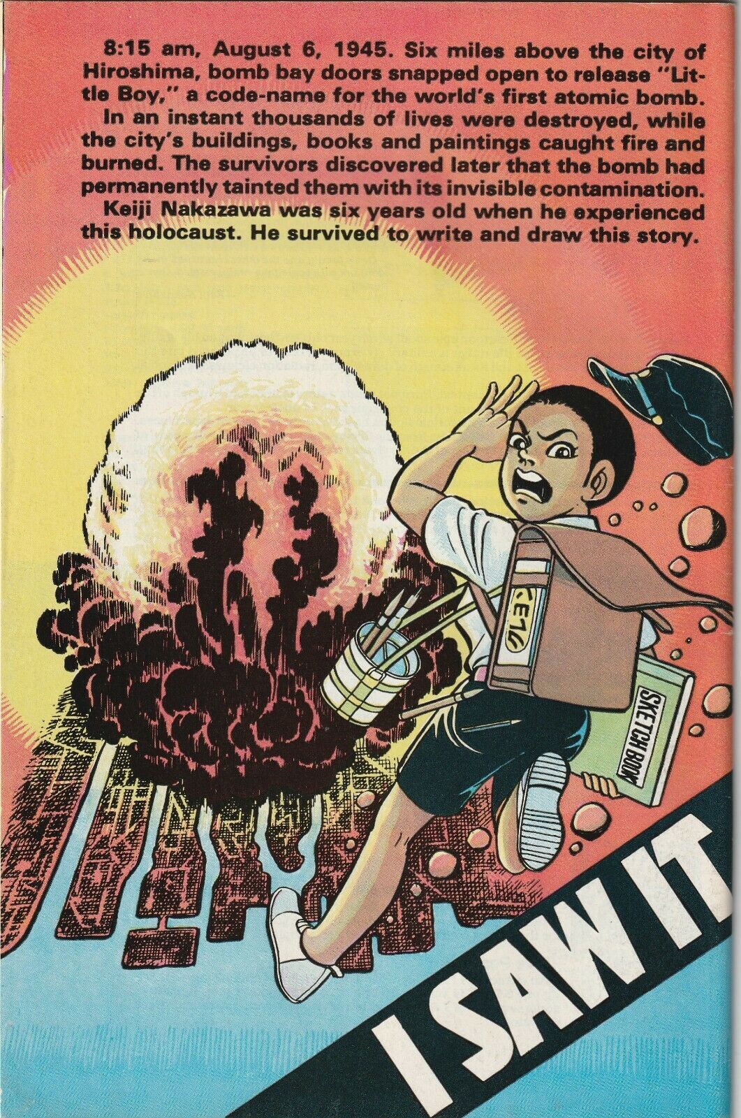 I SAW IT: A Survivor’s True Story: The Atomic Bombing of Hiroshima 1982 ...