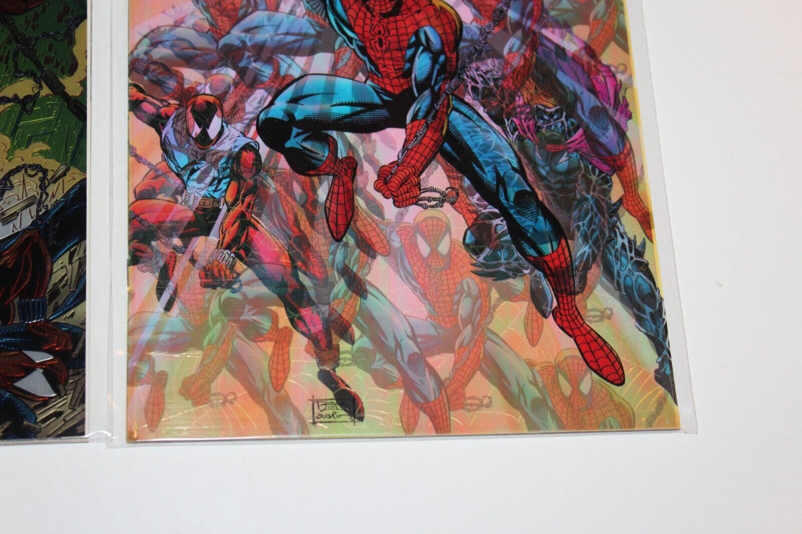 Complete Set Spider-man Maximum Clonage Alpha Omega 1 Chromium Cover NM ...