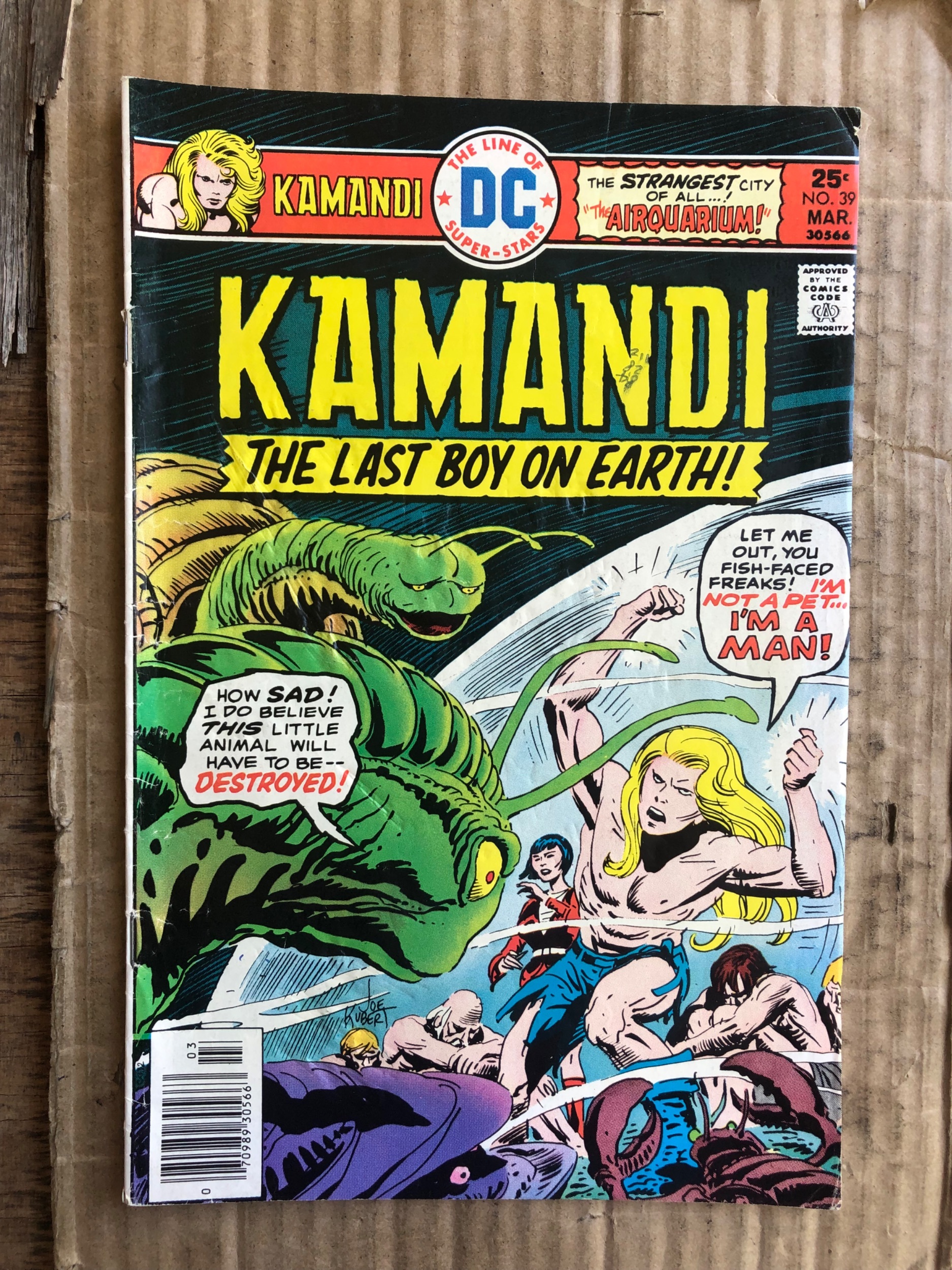 Kamandi, The Last Boy on Earth #39 (1976) | Comic Books - Bronze Age ...