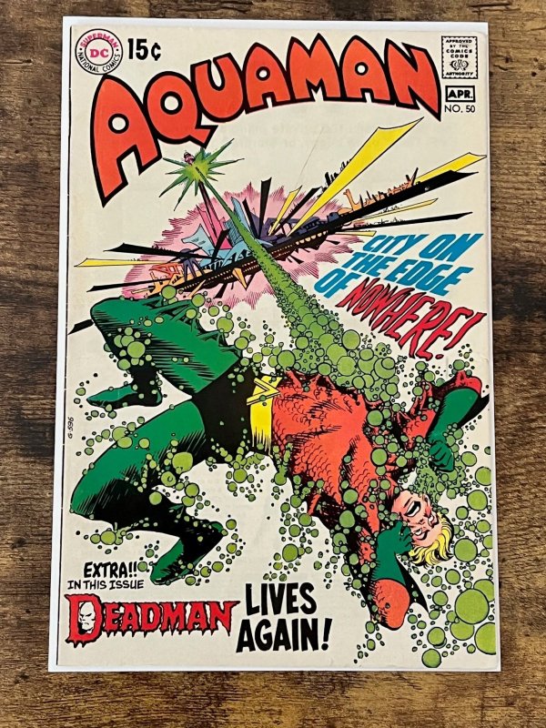 Aquaman #50 (1970). VG+. Deadman by Neal Adams. | Comic Books - Bronze ...