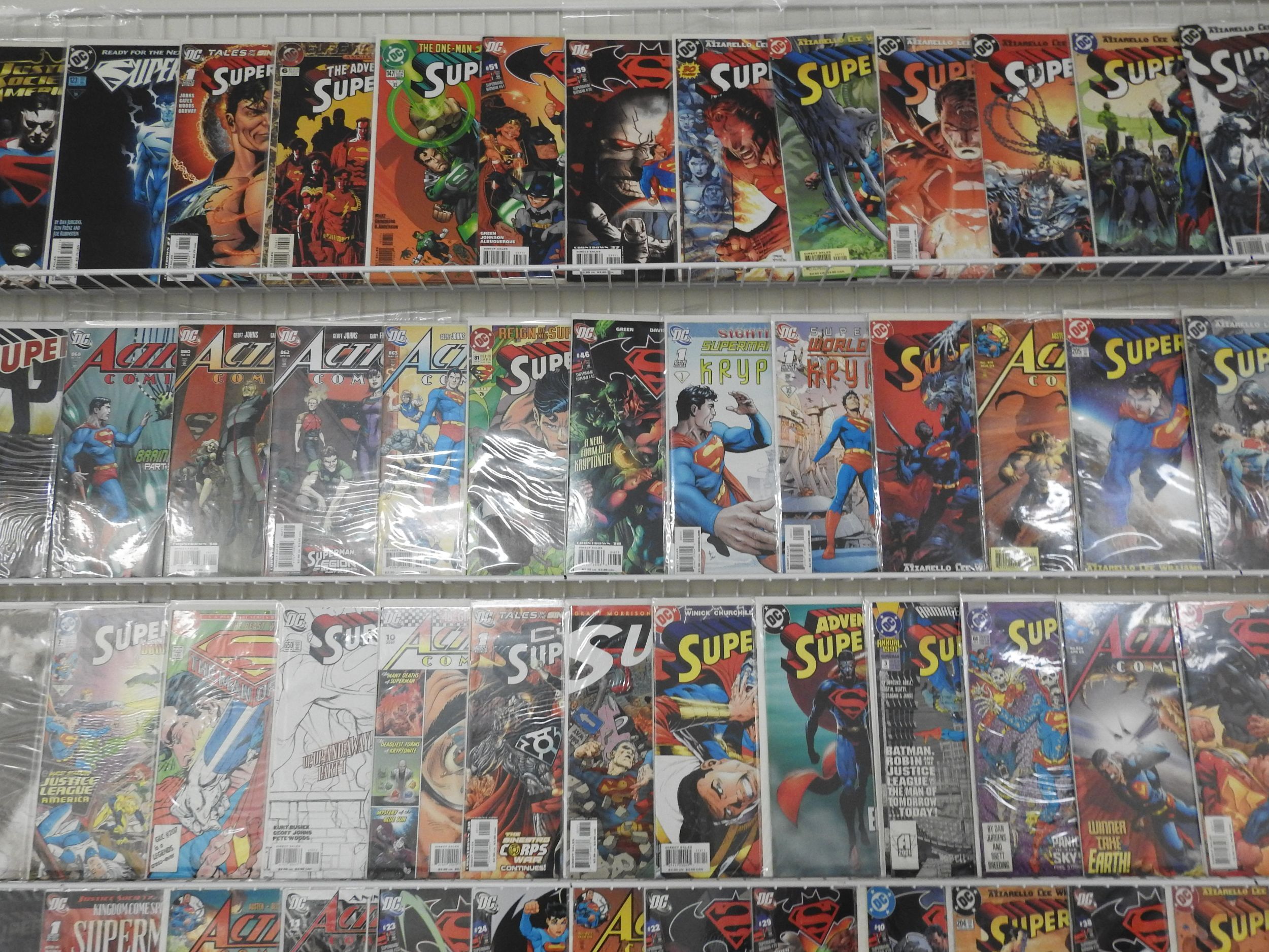Huge Lot of 150+ Comics W/ Superman/Batman, Action Comics +More! Avg ...
