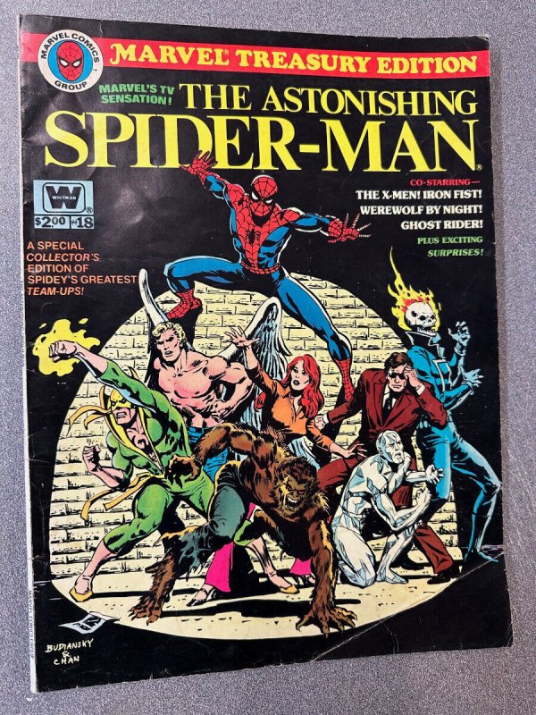 Marvel Treasury Edition #18--WHITMAN--1978--The Astonishing Spider-Man ...