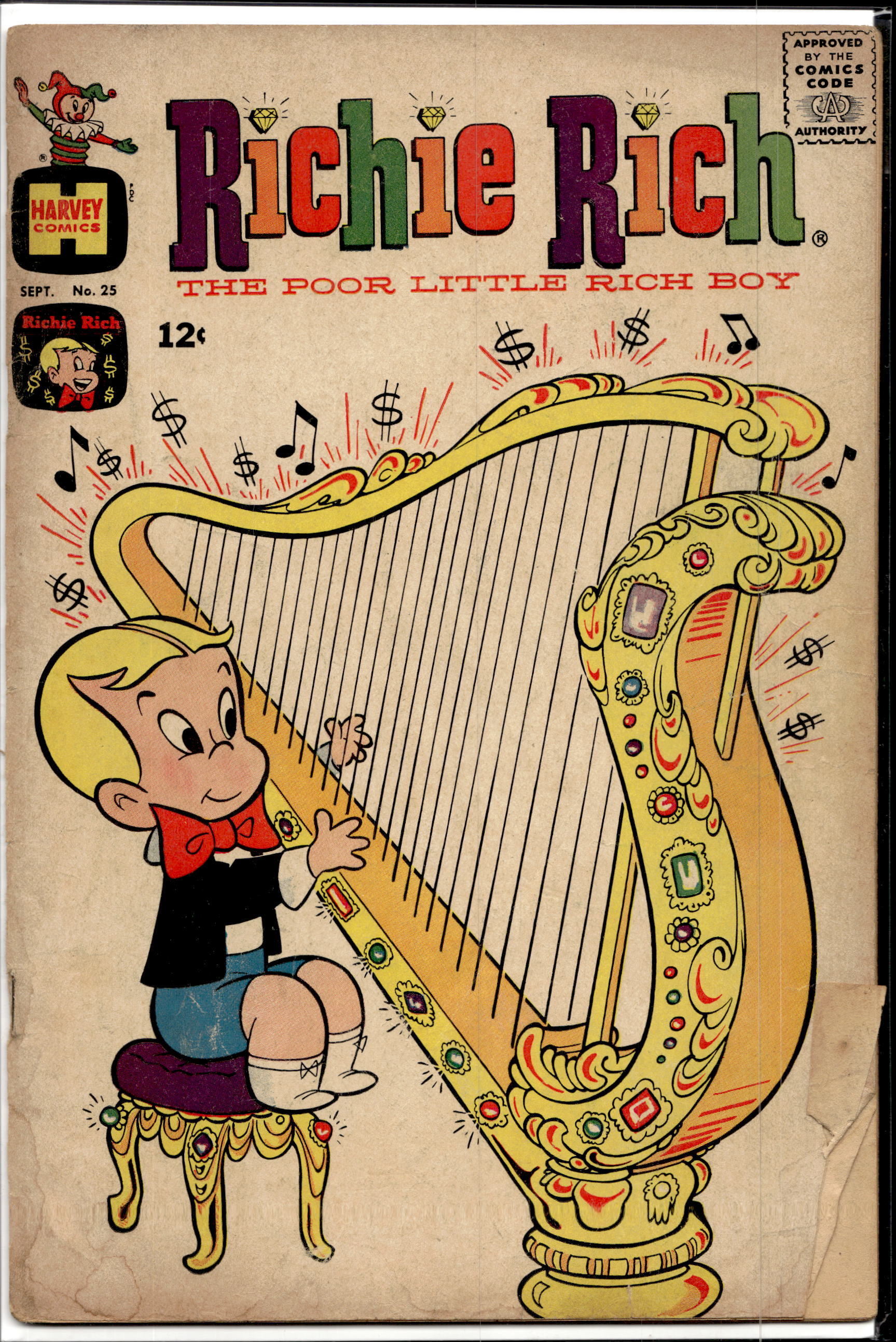 Richie Rich #25 (1964) Richie Rich | Comic Books - Silver Age, Harvey ...