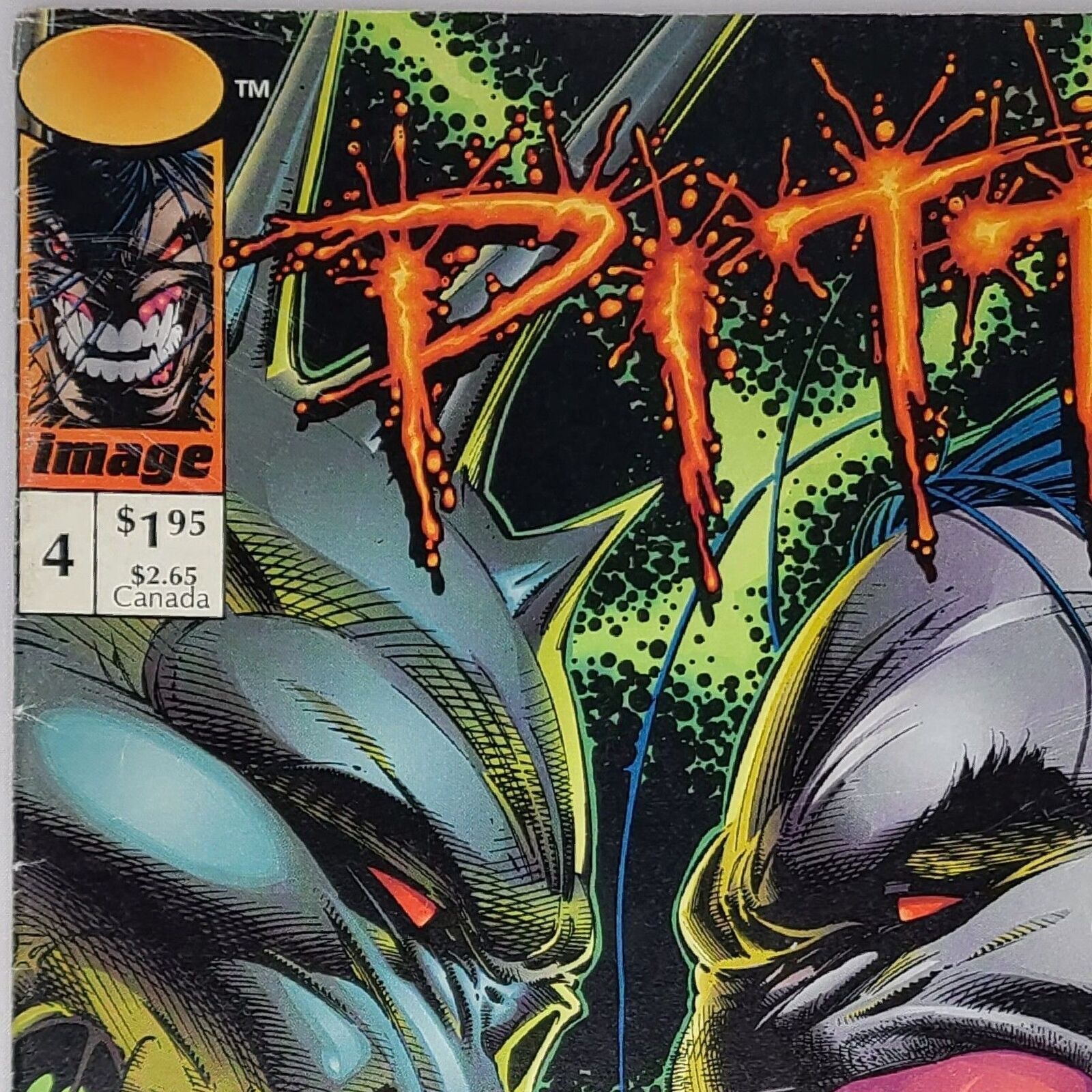 Pitt #4 Image 1994 3.5 VG- Newsstand Dale Keown Full Bleed | Comic ...