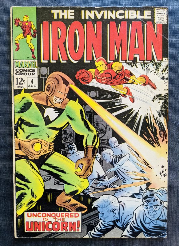 Iron Man #4 (1968) FINE | Comic Books - Silver Age, Marvel, Iron Man ...