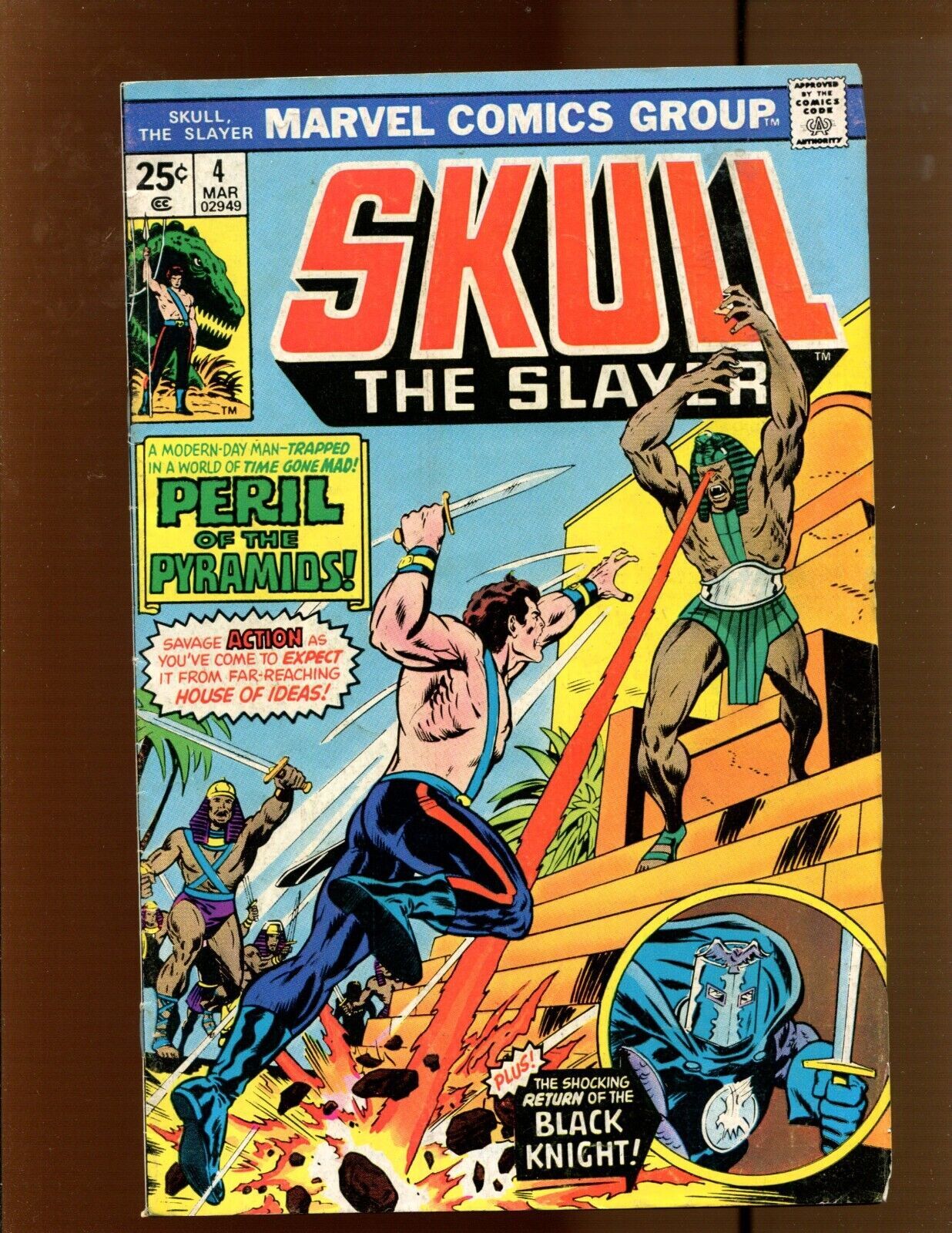 Skull, The Slayer #4 - Peril Of The Pyramids! (4.5) 1976 | Comic Books ...