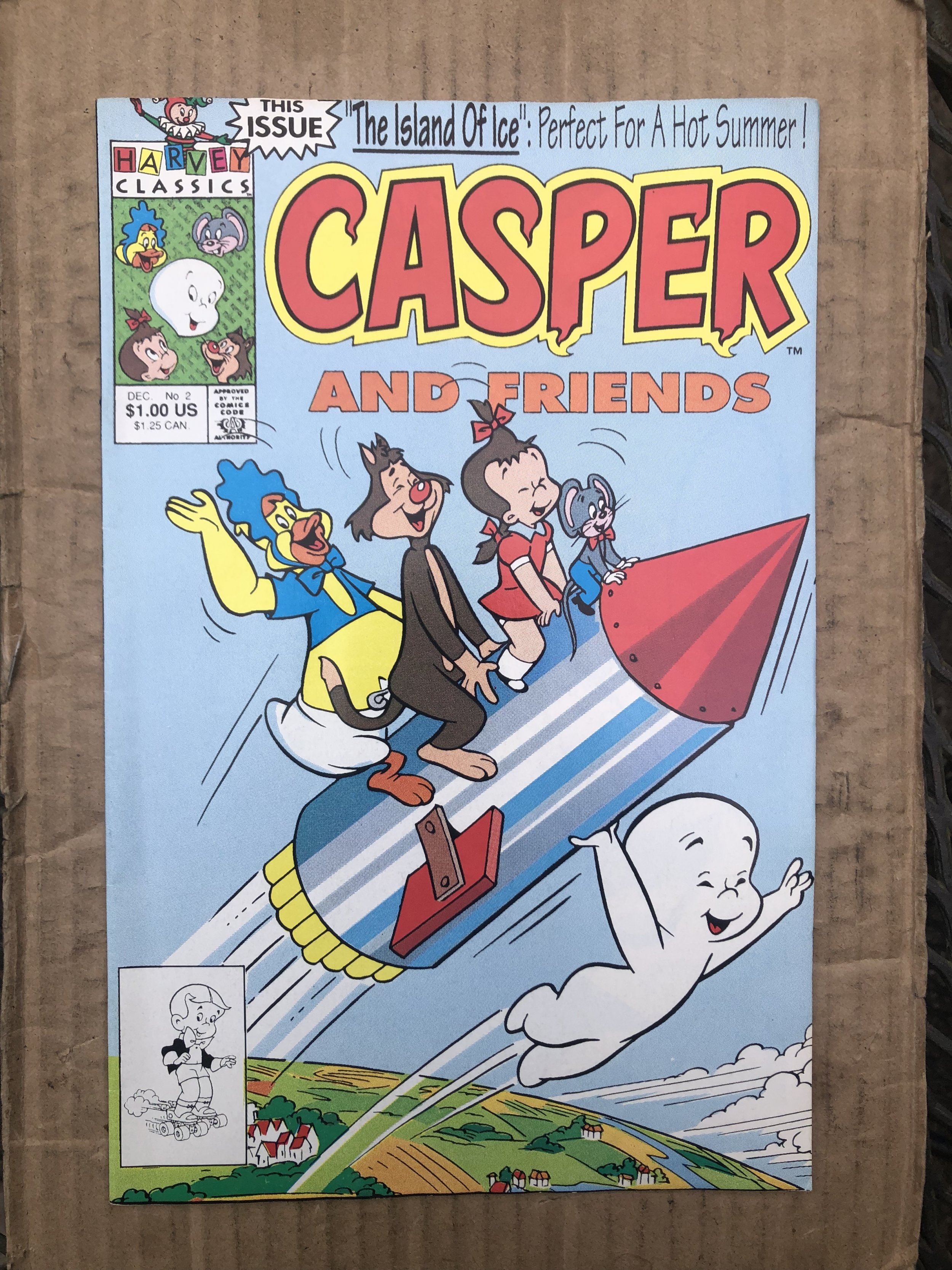 Casper and Friends #2 Direct Edition (1991) | Comic Books - Copper Age ...