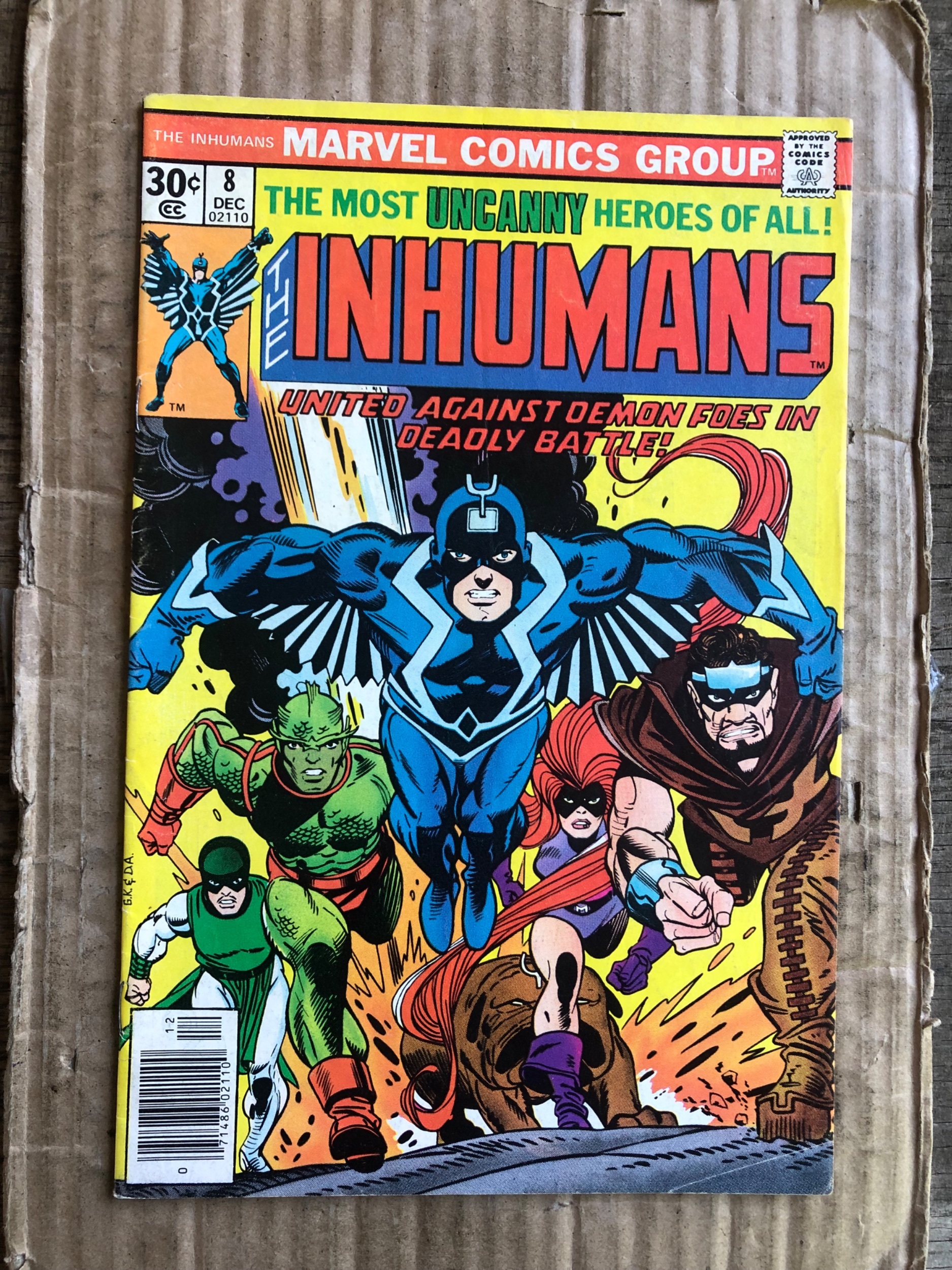The Inhumans #8 (1976) | Comic Books - Bronze Age, Marvel, Inhumans ...