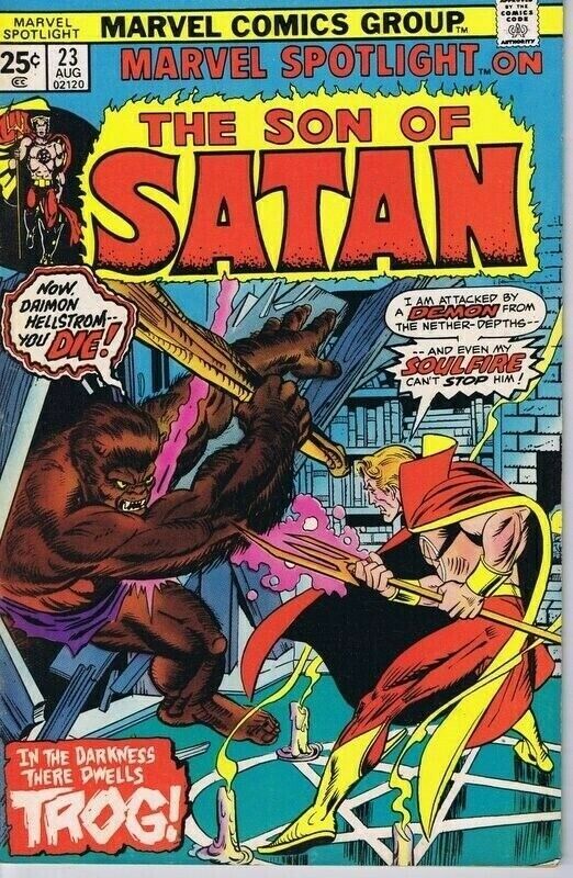 Marvel Spotlight #23 ORIGINAL Vintage 1975 Marvel Comics Son of Satan ...