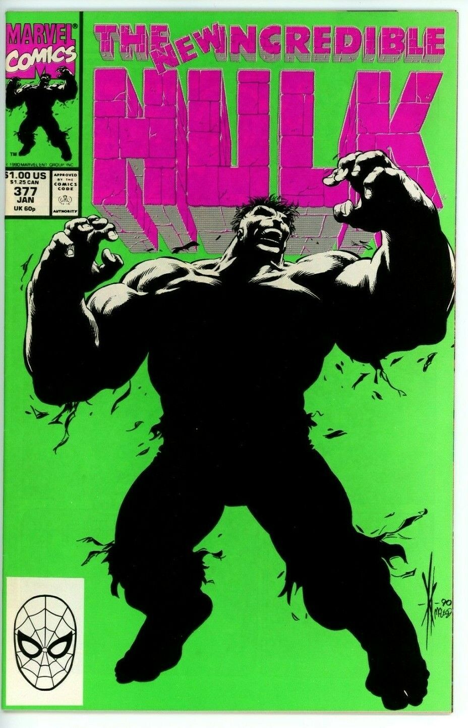Incredible Hulk #377 (1962) - 9.0 VF/NM *1st Appearance Professor Hulk ...