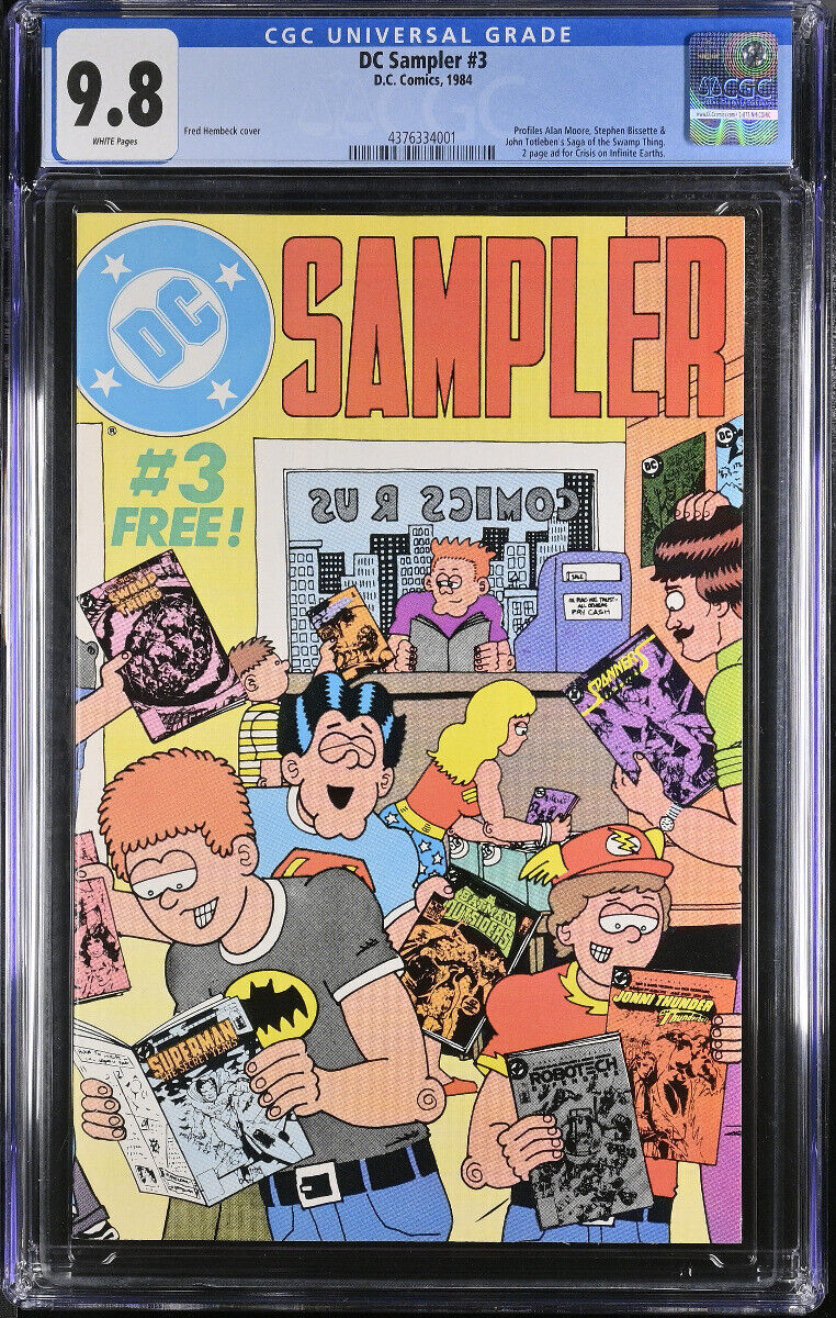 DC Sampler #3 CGC 9.8 1984 comic book-Alan Moore-4376334001 | Comic Books - Copper Age, DC ...