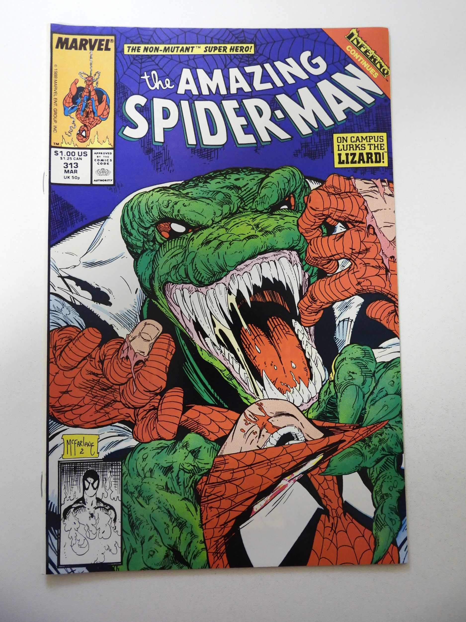 The Amazing Spider-Man #313 (1989) VF+ Condition | Comic Books - Copper ...