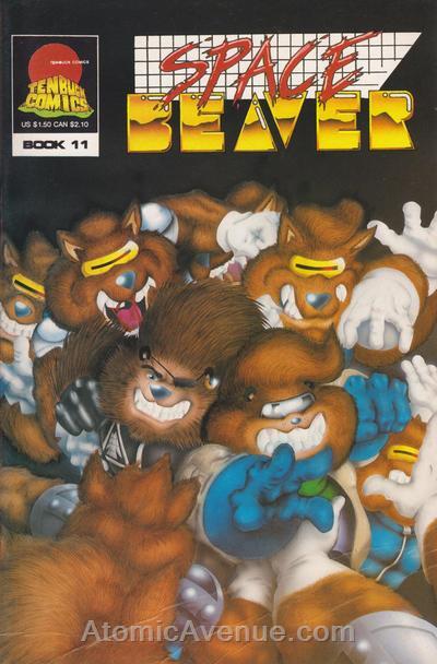 Space Beaver #11 FN ; Ten-Buck | Darick Robertson - Last Issue | Comic Books - Copper Age / HipComic