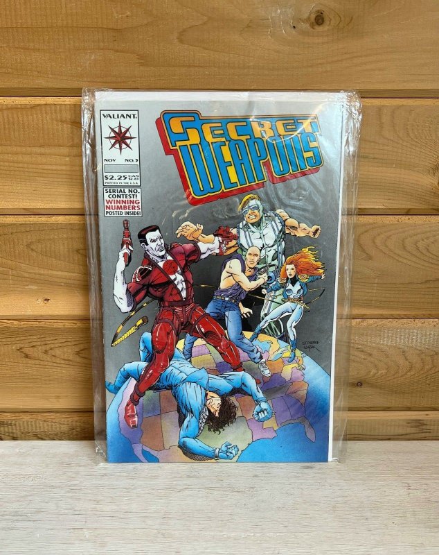 Valiant Comics Secret Weapons #3 Vintage 1993 | Comic Books - Modern ...