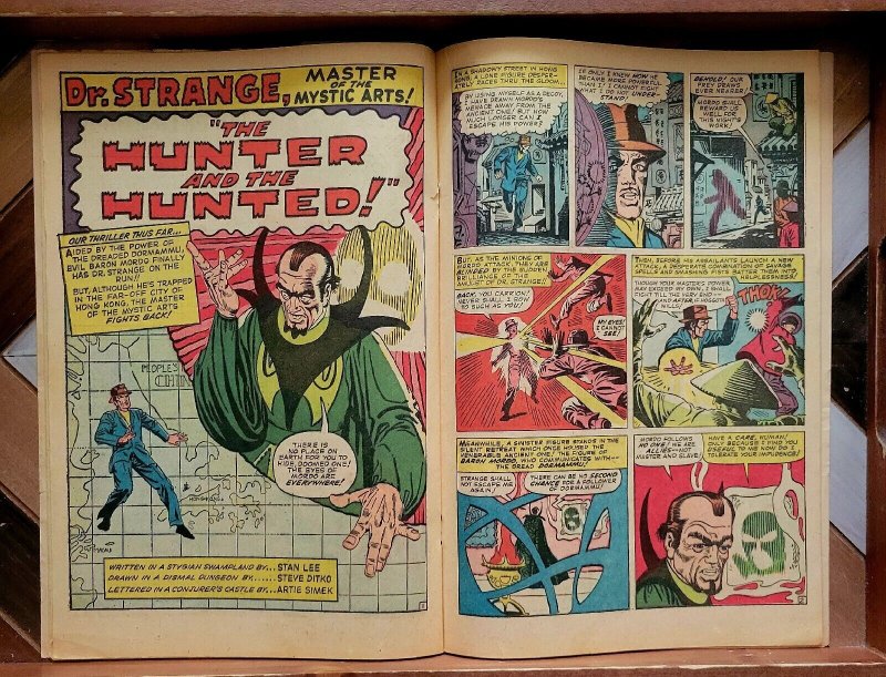 Strange Tales #131 VG (Marvel 1965) MAD THINKER "Bouncing Ball Of Doom ...