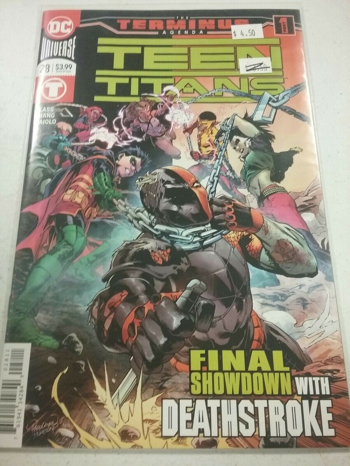 Teen Titans #28 DC Comics 2019 The Terminus Agenda Part 1 NW77 | Comic ...