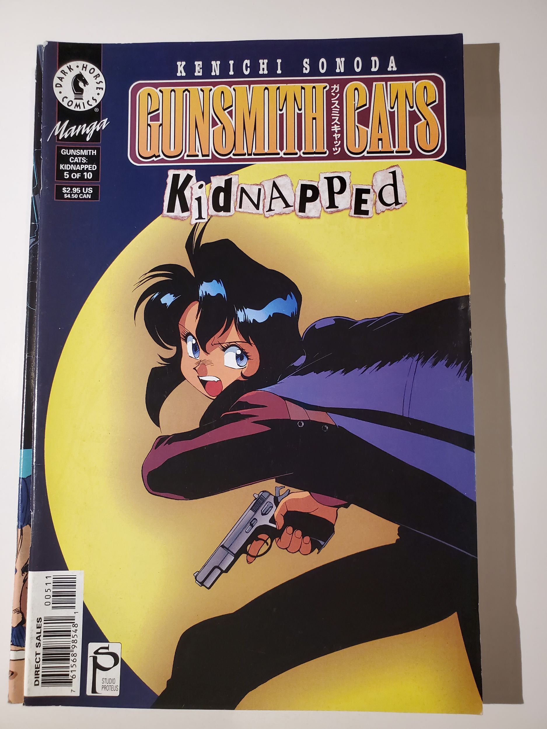 Gunsmith Cats: Kidnapped #1-#10 (Full set) | Full Runs & Sets, Dark Horse Manga / HipComic