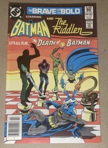 The Brave and the Bold 183 DC Comic 1982 VF+ Batman & The Riddler ...