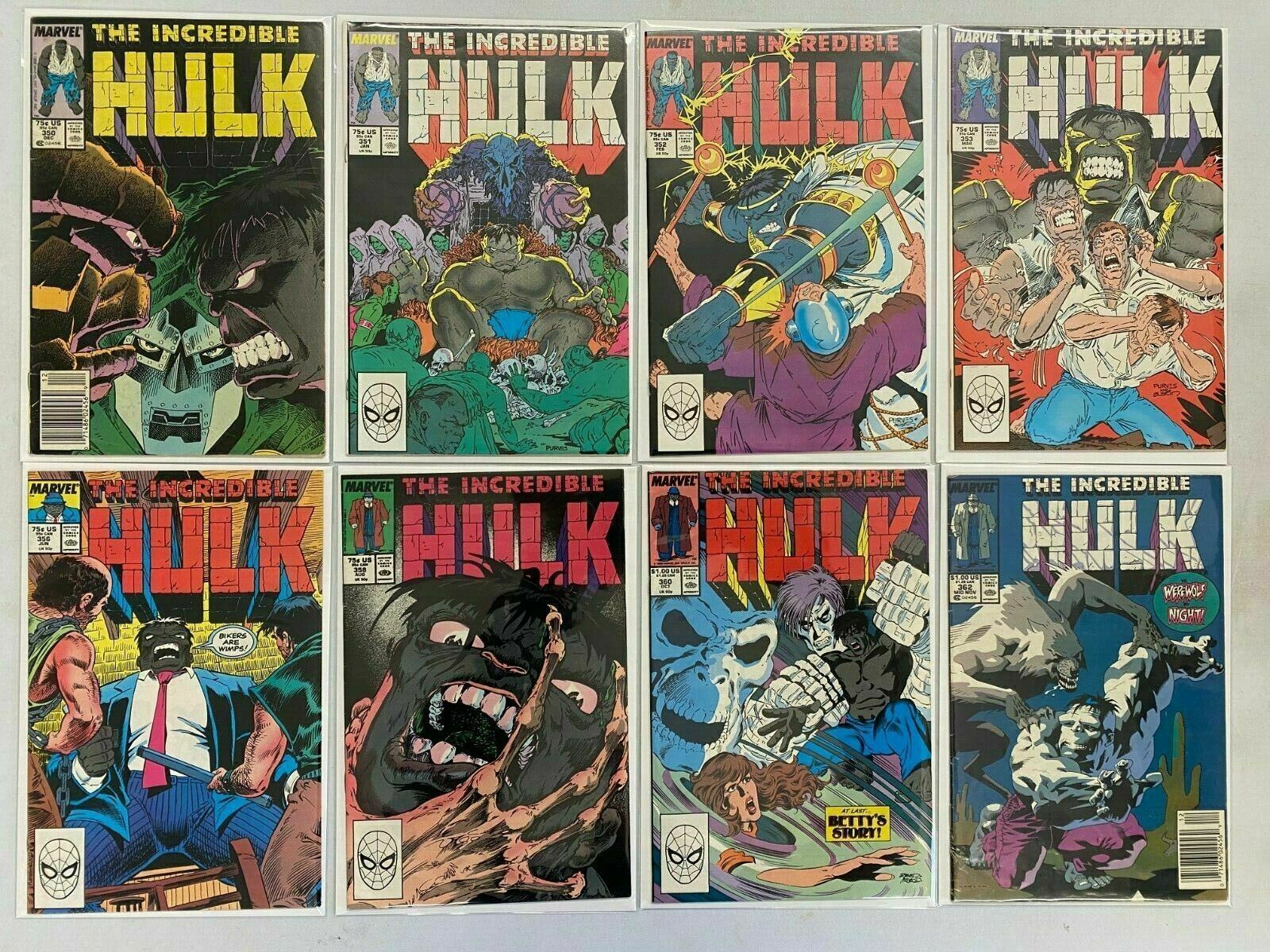 Incredible Hulk lot 42 different from #350-399 6.0 FN (1989-92) | Comic ...