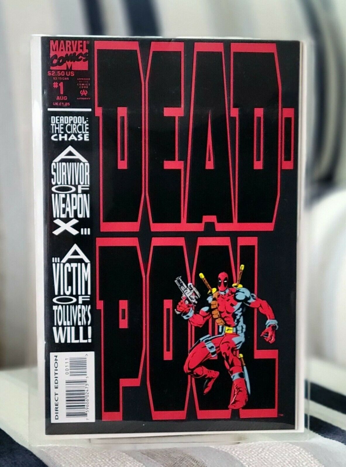 Deadpool #1 The Circle Chase (1993) - Vintage NM+ Key Comic, 1st Issue ...
