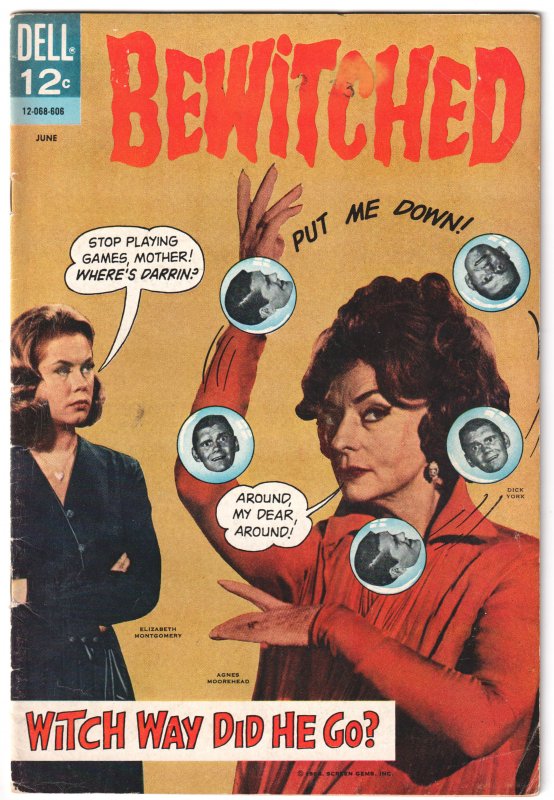 Bewitched #5 (1966) | Comic Books - Silver Age, Dell, Humor/Satire ...