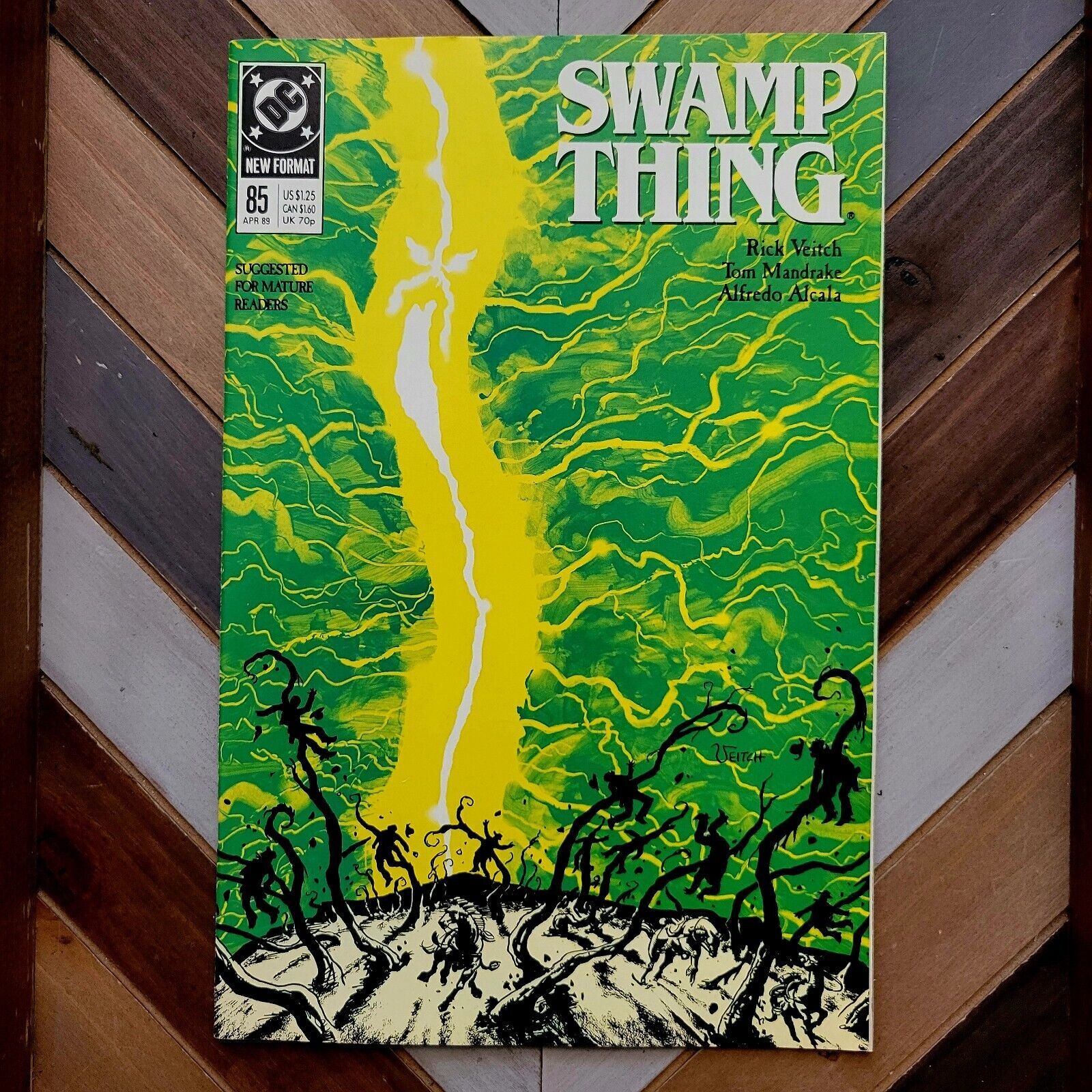 SWAMP THING #85-86 NM- (DC 1989) Western JONAH HEX, TOMAHAWK Veitch ...