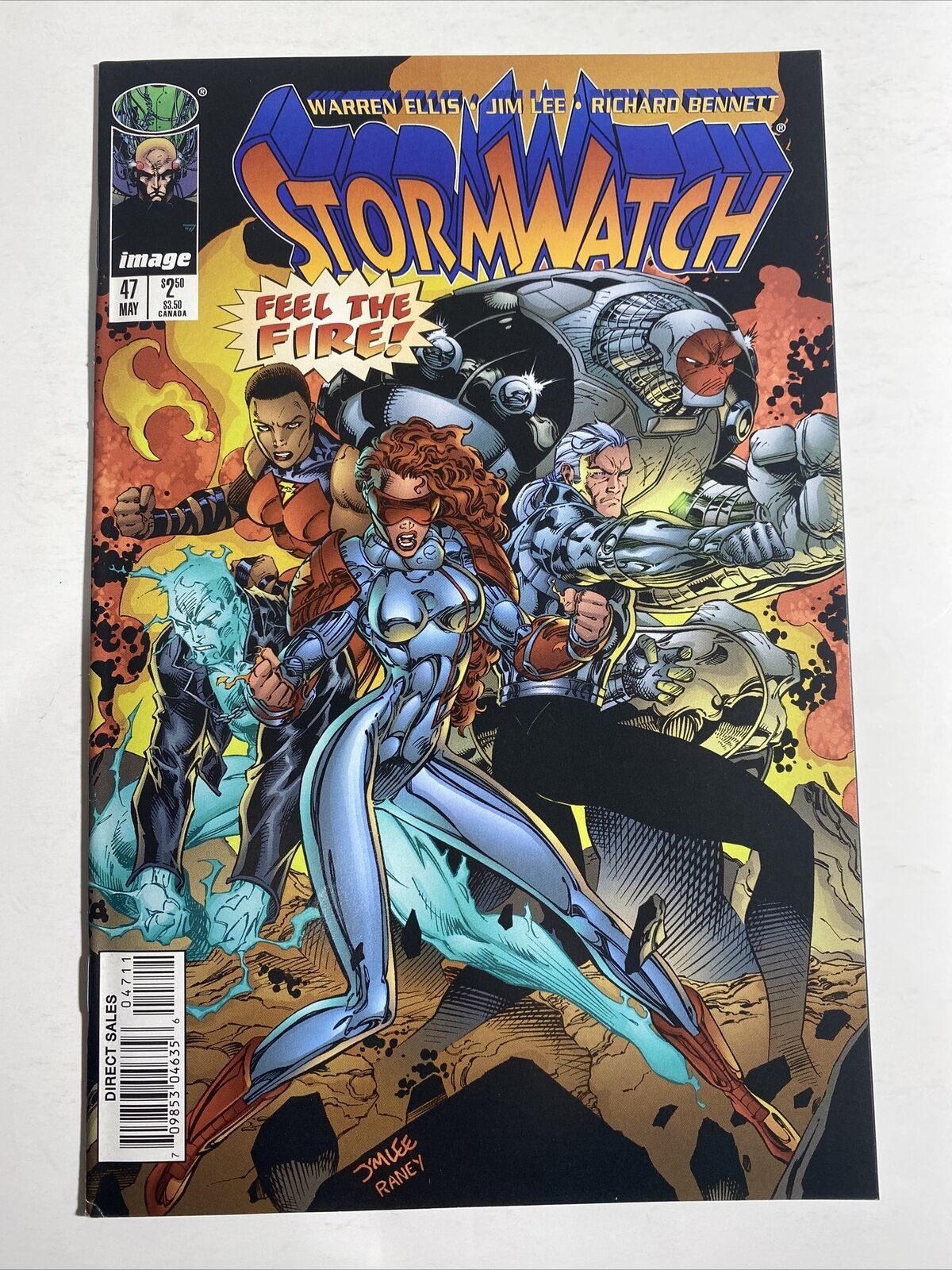 STORMWATCH #47 - Ellis Jim Lee Image Comics Wildstorm - James Gunn DCU ...