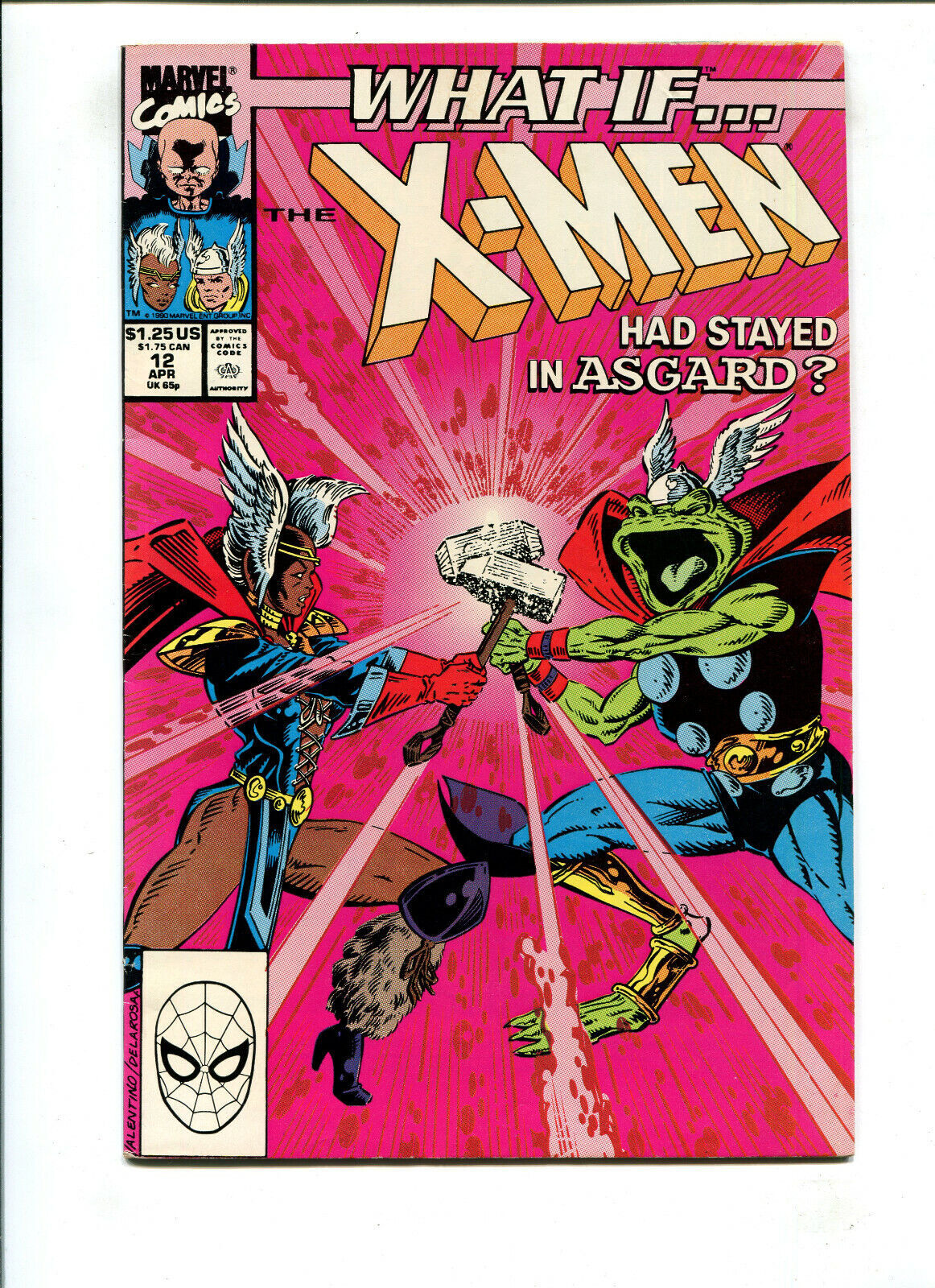 What If 12 X Men Asgard 9 0 1990 Comic Books Copper Age Marvel
