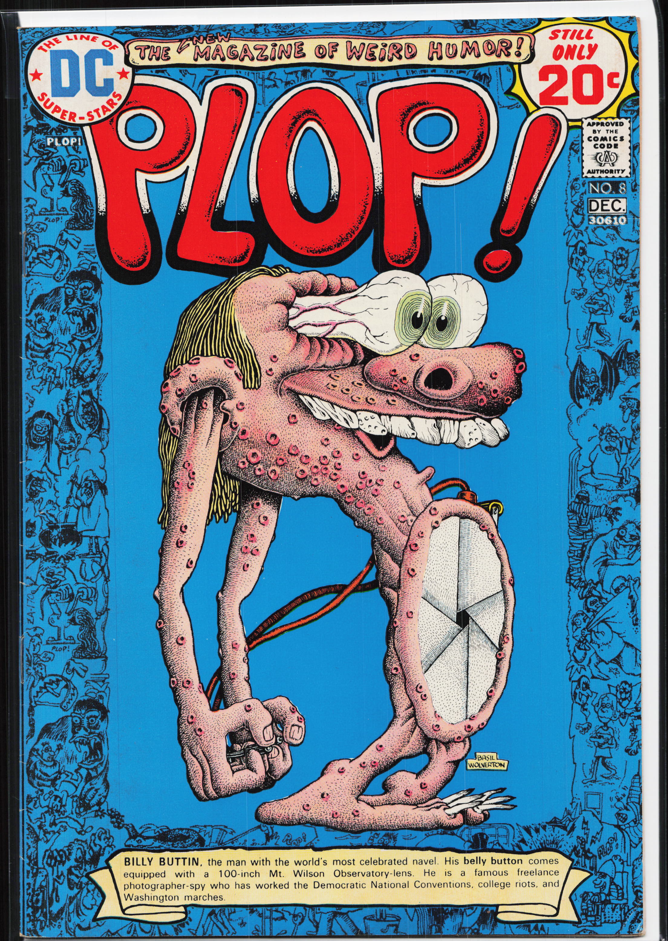 Plop! #8 (1974) Billy Buttin | Comic Books - Bronze Age, DC Comics, Humor/Satire / HipComic