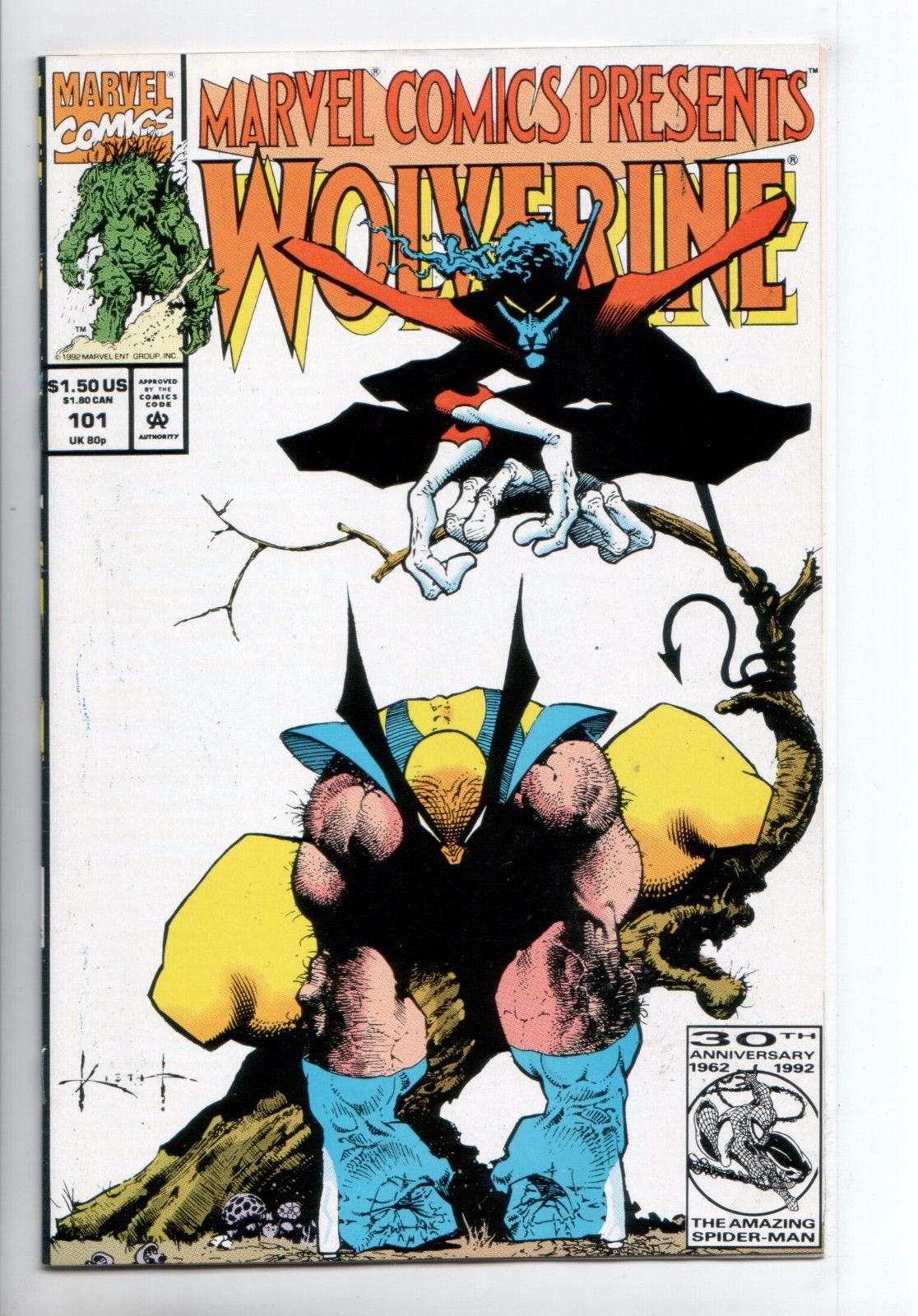 Marvel Comics Presents #101 - Wolverine (Marvel, 1992) - VF/NM | Comic ...