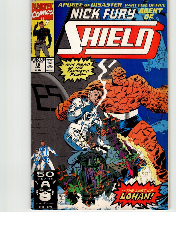 Nick Fury, Agent of SHIELD #19 (1991) Nick Fury | Comic Books - Copper Age, Marvel, Nick Fury ...