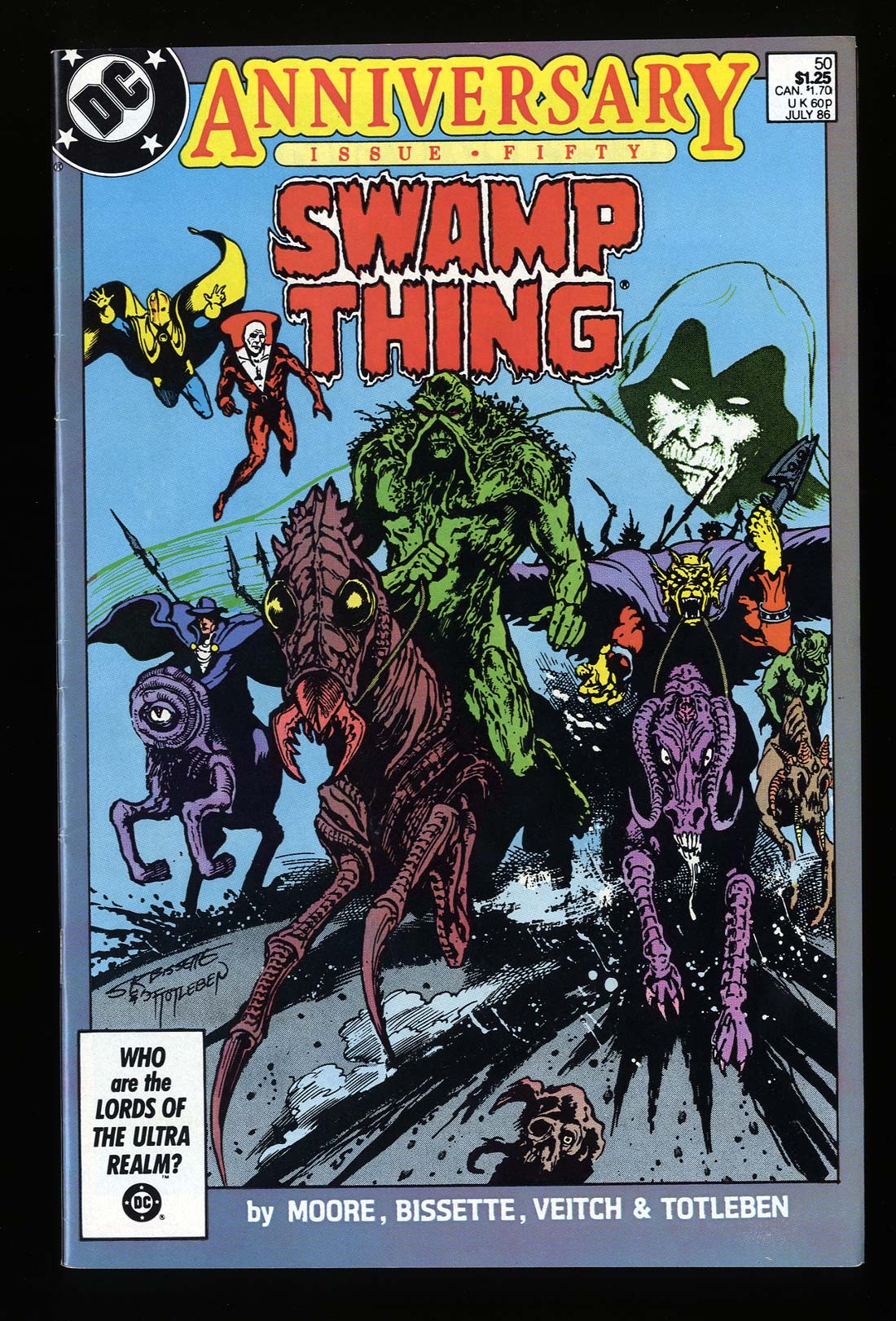 Swamp Thing #50 VF 8.0 1st Justice League Dark | Comic Books - Copper ...
