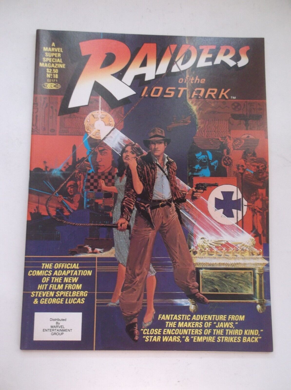 Marvel Super Special: Raider of the Lost ARC #18, 1st Indiana Jones ...