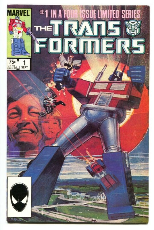 TRANSFORMERS #1 1984 comic bookFirst issue Marvel VF/NM | Comic Books ...