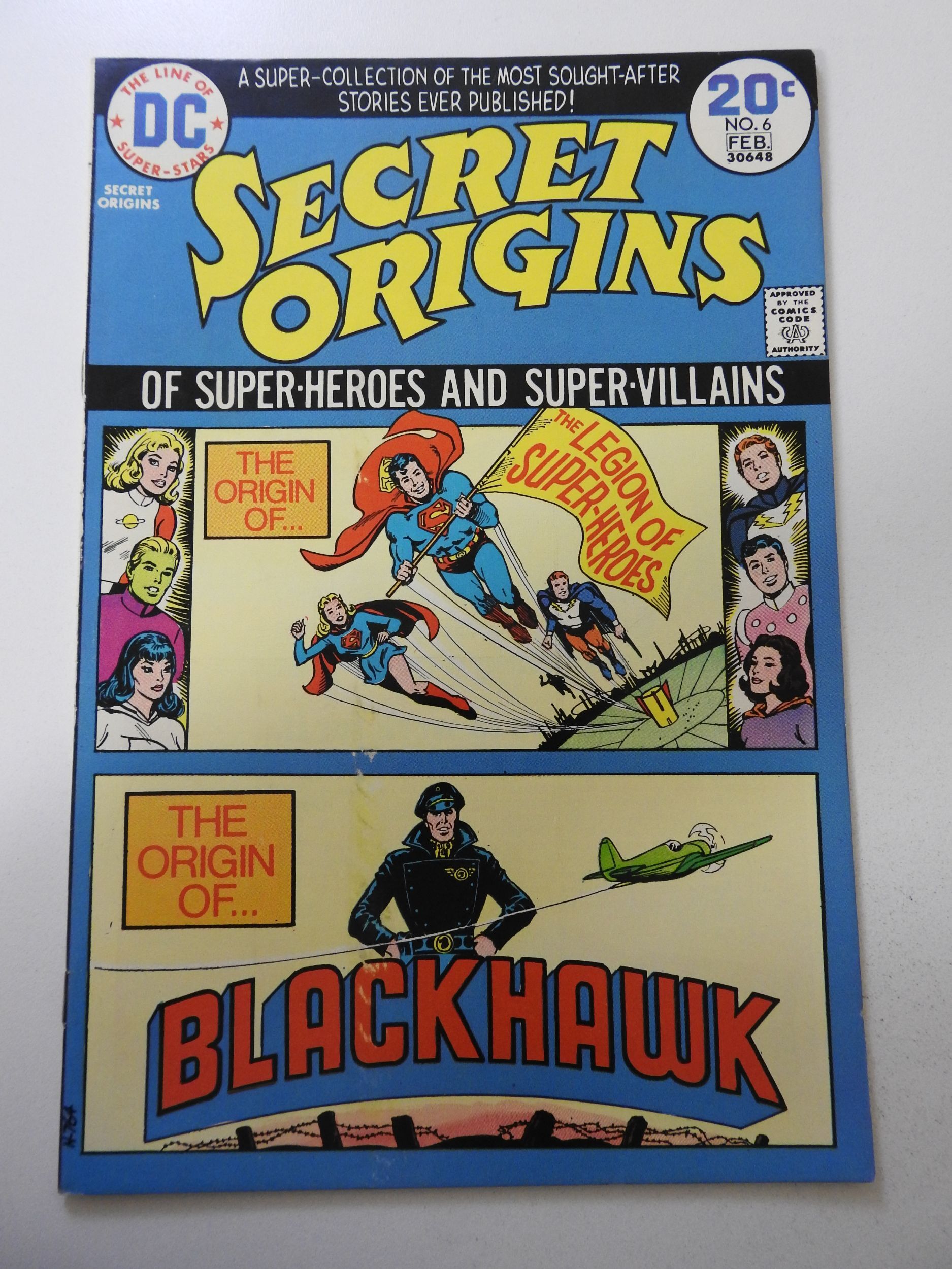 Secret Origins #6 (1974) VF- Condition | Comic Books - Bronze Age, DC ...