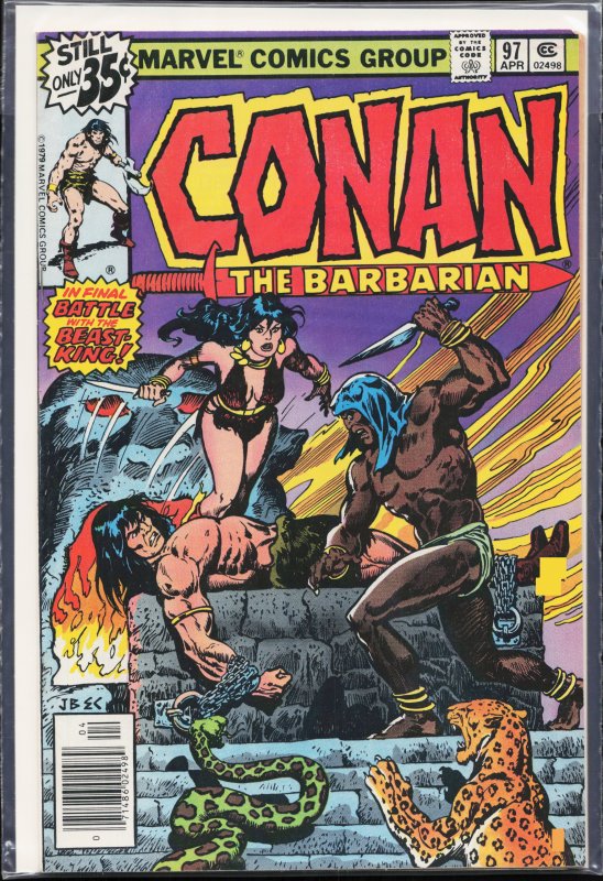 Conan the Barbarian #97 (1979) Conan | Comic Books - Bronze Age, Marvel ...