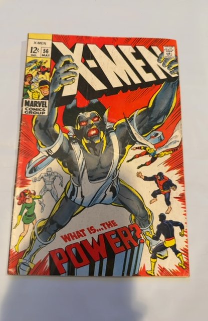 The X-Men #56 (1969)what is the power Neal Adams art run | Comic Books ...