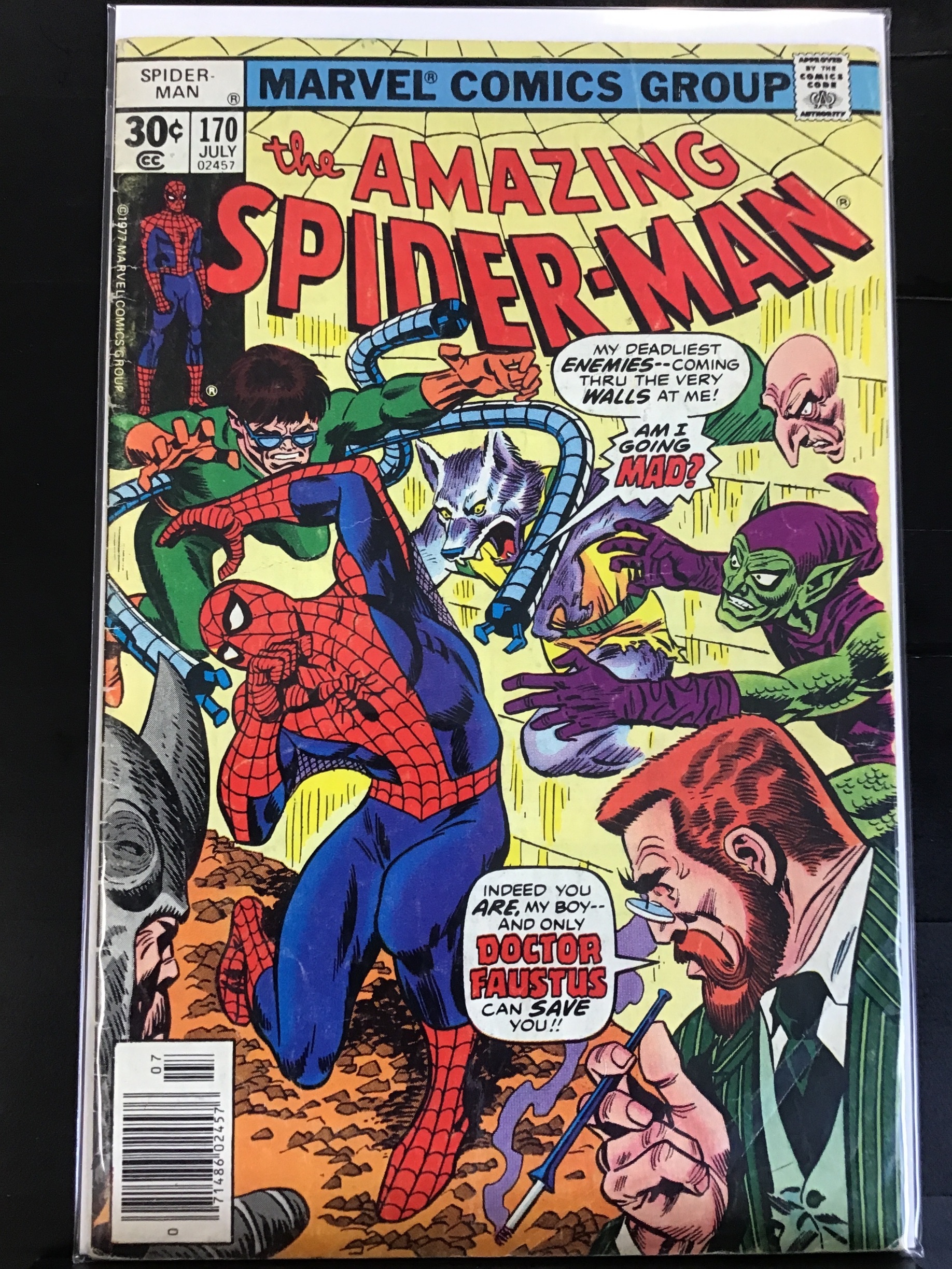 The Amazing Spider-Man #170 (1977) | Comic Books - Bronze Age, Marvel ...