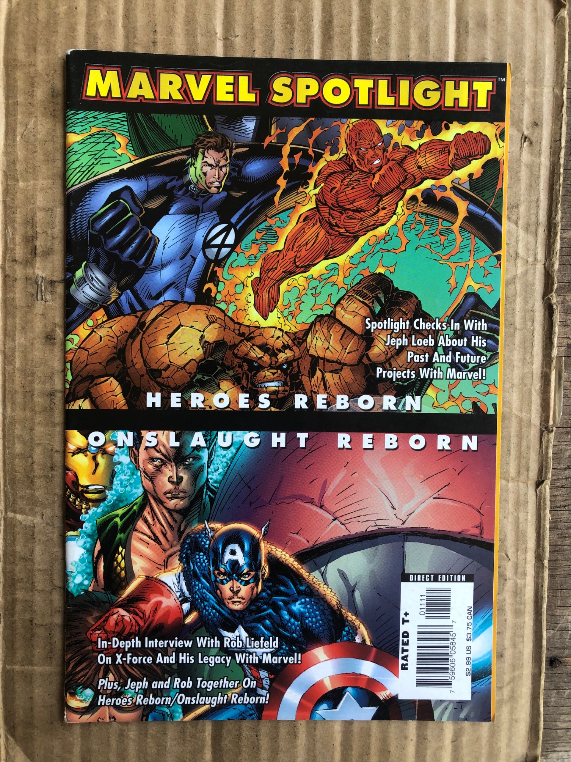 Marvel Spotlight: Heroes Reborn-Onslaught Reborn (2006) | Comic Books ...