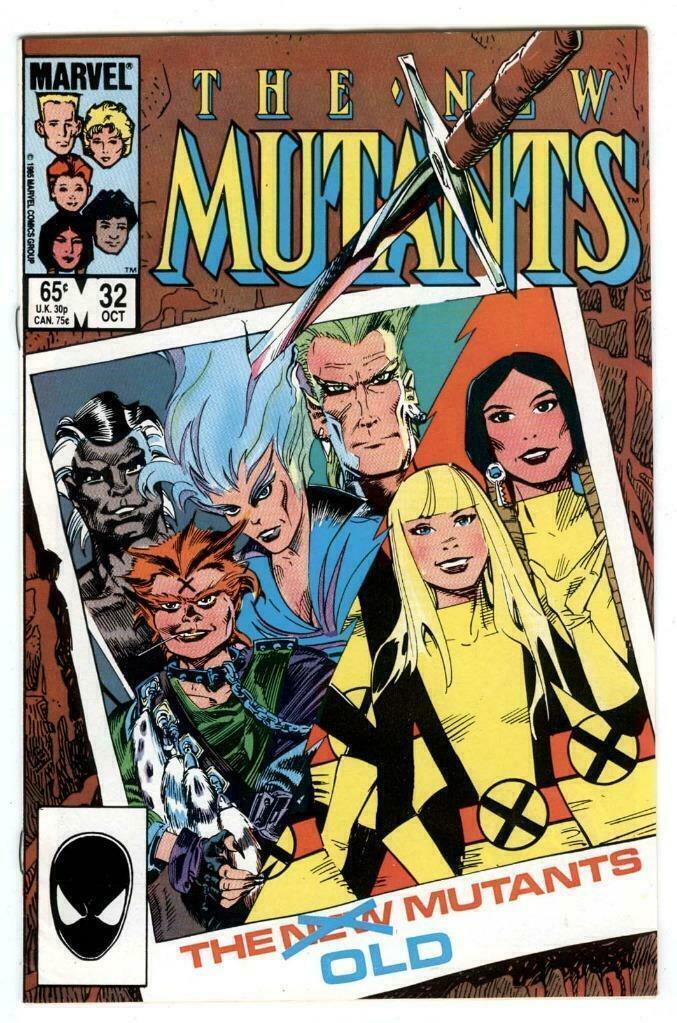 New Mutants #32 Oct 1985 1st App MADRIPOOR Falcon & the Winter Soldier ...