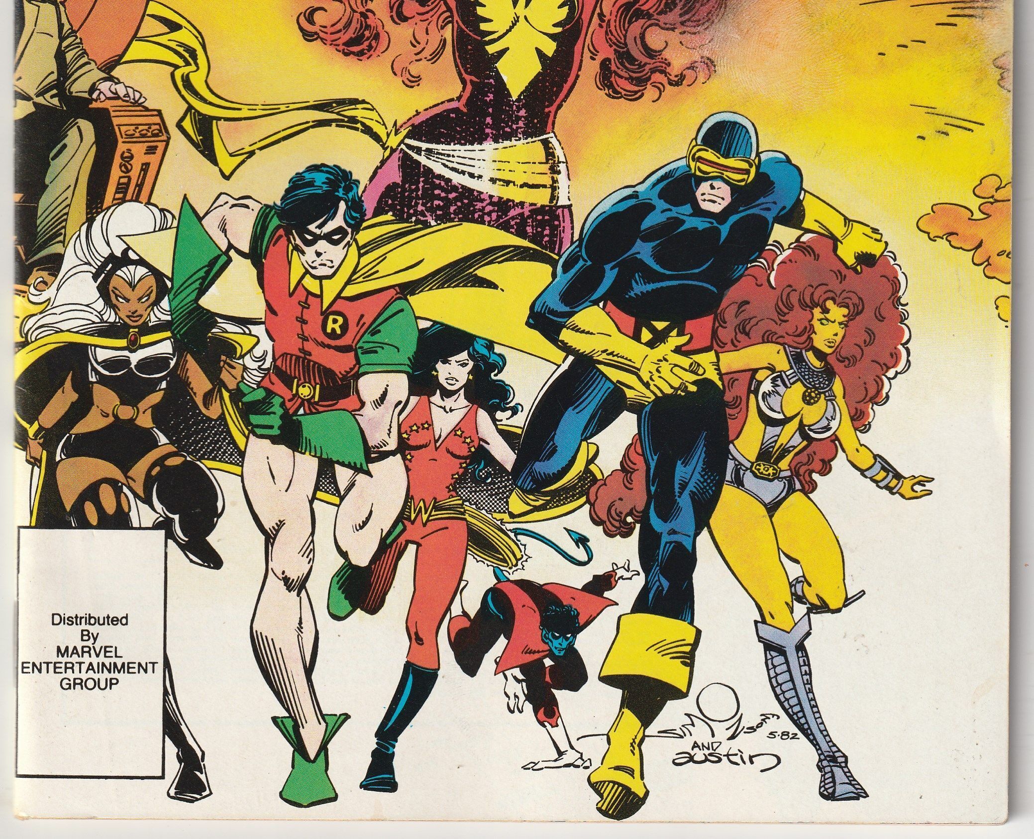 Marvel and DC Present featuring The Uncanny X-Men and The New Teen ...