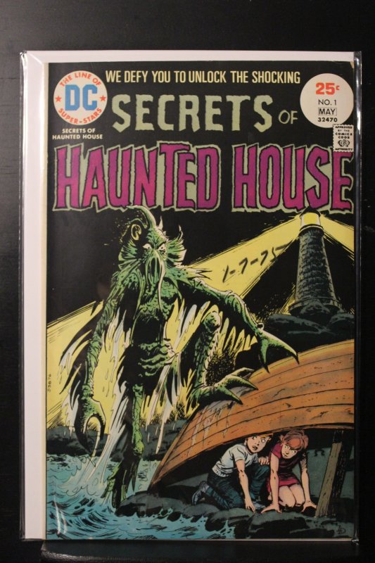 Secrets of Haunted House #1 (1975) | Comic Books - Bronze Age, DC ...