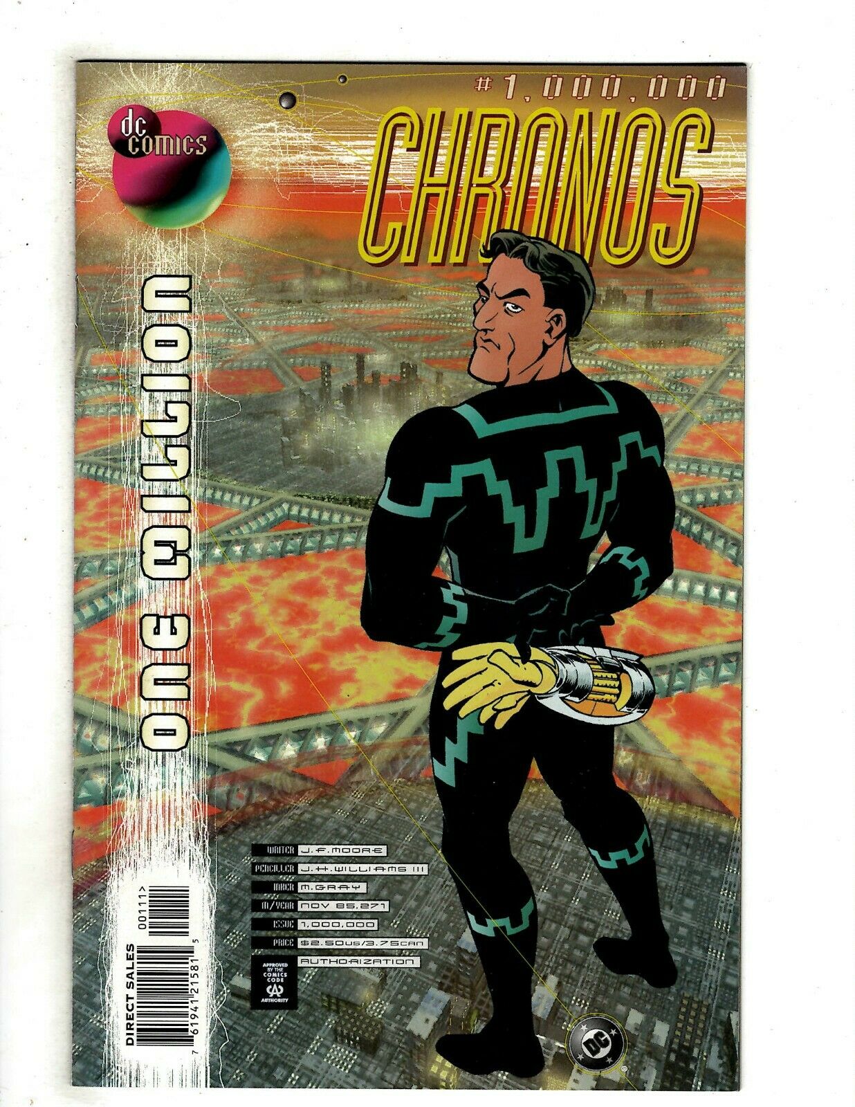 12 DC Comics Batman Two Faces One Million Man of Tomorrow 4 Chronos Lobo + HR10 | Comic Books ...