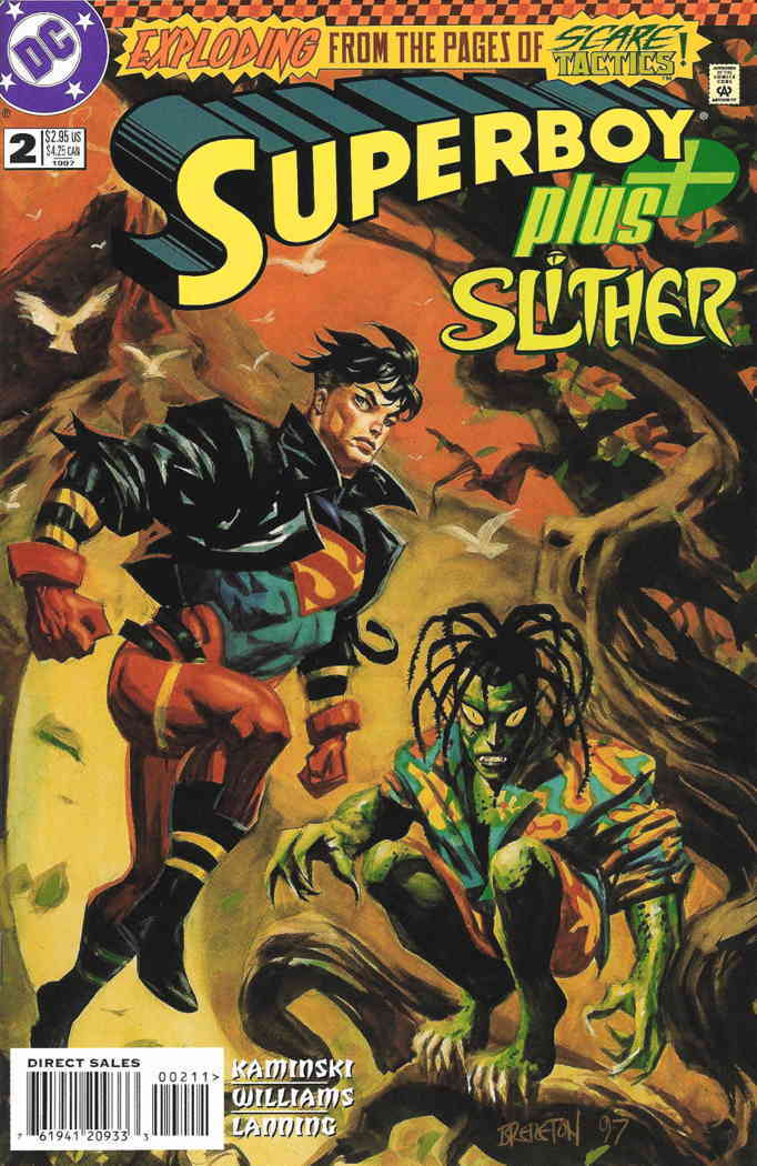 Superboy Plus #2 FN ; DC | Dan Brereton Scare Tactics Slither | Comic ...