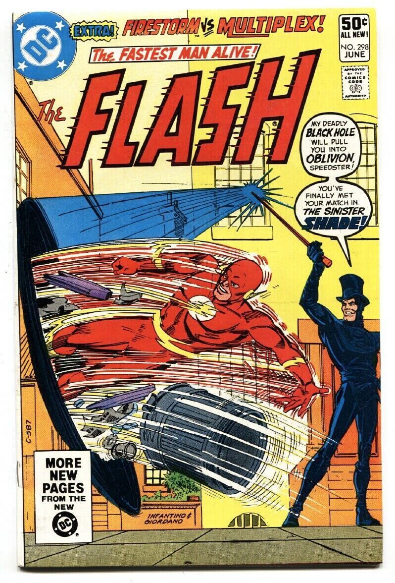 Flash #298 1981-Reintroduction of THE SHADE- DC Comics vf/nm / HipComic