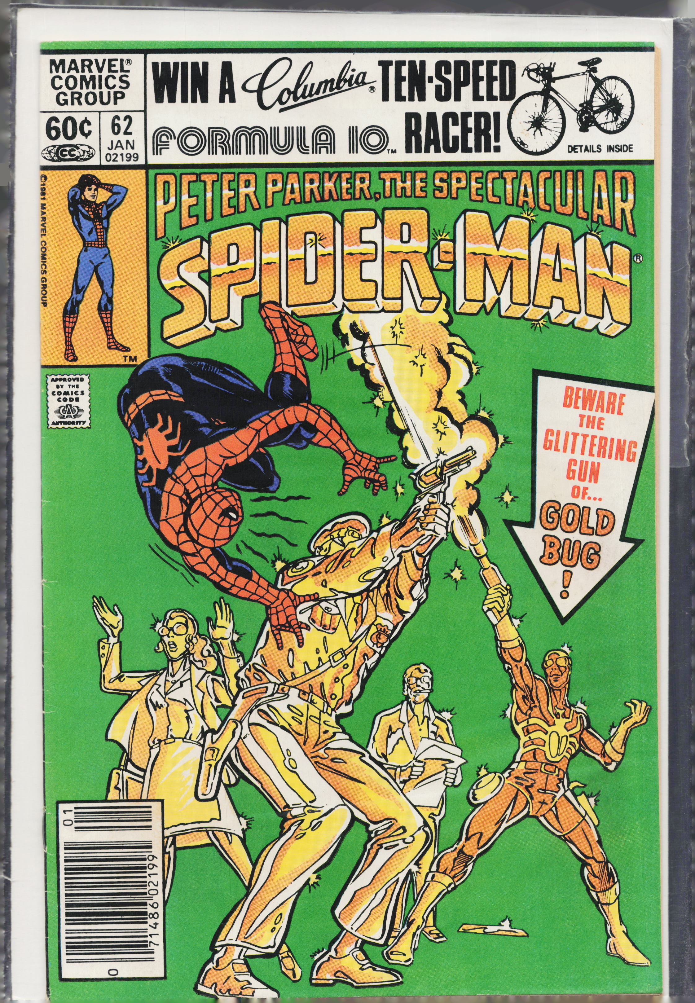 The Spectacular Spider-Man #62 (1982) Spider-Man | Comic Books - Bronze ...