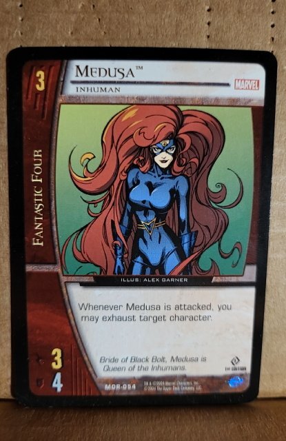2004 Vs System Marvel Origins - Medusa | Comic Collectibles - Trading ...
